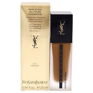 yves saint laurent all hours foundation spf 20 - b75 hazelnut women foundation 0.84 oz i0114159