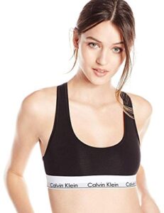 calvin klein women modern cotton bralette f3785 black