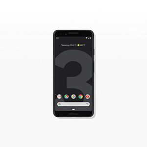 google - pixel 3 with 128gb memory cell phone (unlocked) - just black