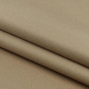 ottertex waterproof canvas beige, fabric by the yard