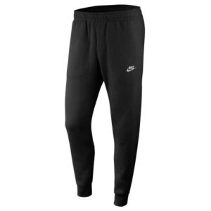 nike men's nsw club jogger, black/black/white, x-large