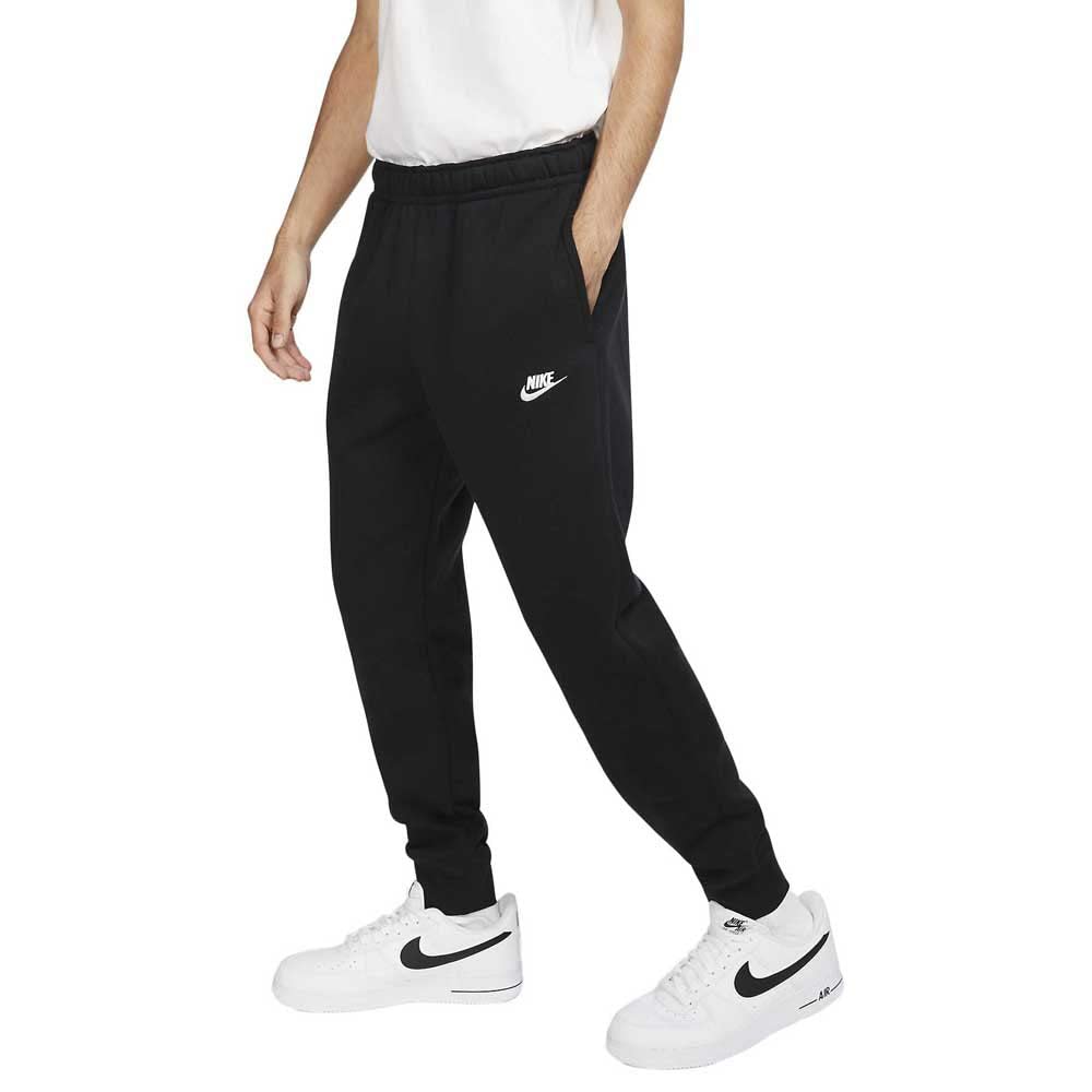 Nike Men's NSW Club Jogger, Black/Black/White, X-Large