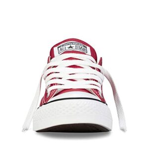 Converse Low TOP RED Chuck Taylor Sneakers, Red, 11 Women/9 Men