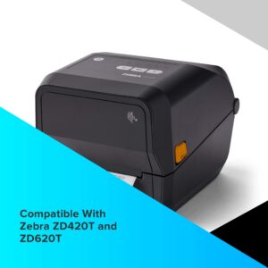 ZEBRA Cutter Attachment for ZD420t and ZD620t Thermal Transfer Desktop Printers Field Installable Compatible for Adapting Cutter for Specific Model Number P1080383-228