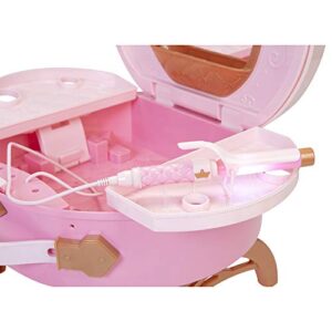 Disney Princess Vanity Style Collection Light Up and Style Vanity - Lights & Realistic Sound Styling Tools