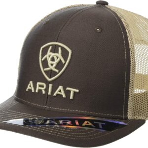 ARIAT Shield Richardson 112 Snapback Cap Brown/Tan One Size