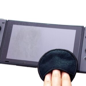 Black Microfiber Screen Cleaner Made for the Nintendo Switch - OLED Compatible | Accessories