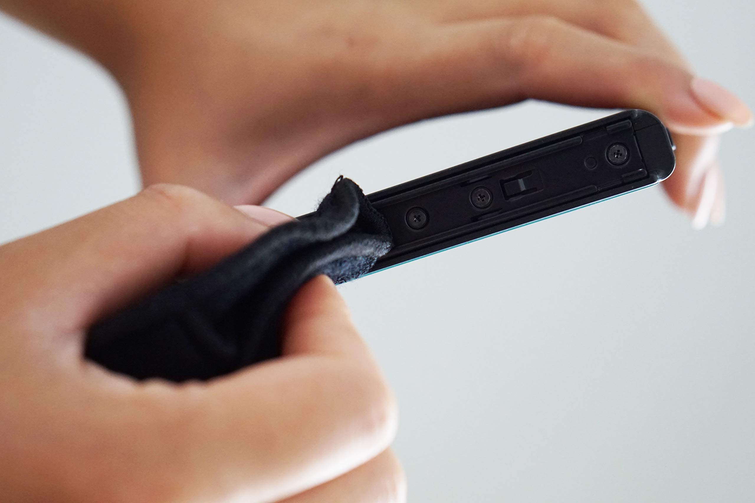 Black Microfiber Screen Cleaner Made for the Nintendo Switch - OLED Compatible | Accessories