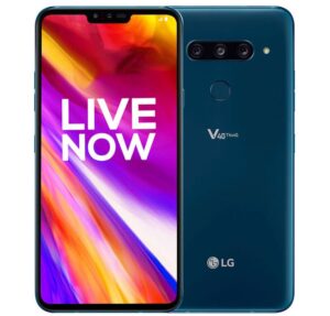 lg electronics lg v40 lm-v405ual - 64gb - verizon unlocked - moroccan blue (renewed)