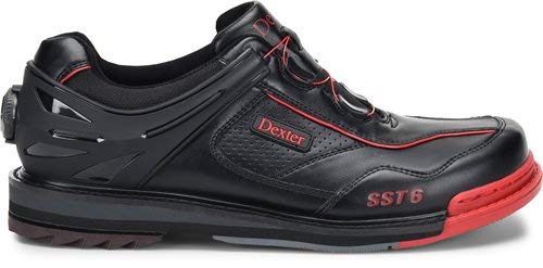 Dexter SST 6 Hybrid BOA Mens, Black/Red, 10 Wide