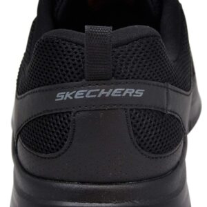 Skechers Men's Flex Advantage SR Black/Black Work Shoe 12 W US