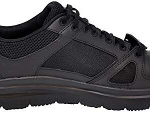 Skechers Men's Flex Advantage SR Black/Black Work Shoe 10.5 W US