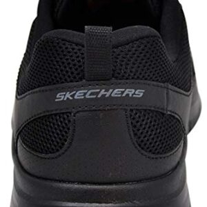 Skechers Men's Flex Advantage SR Black/Black Work Shoe 10.5 W US