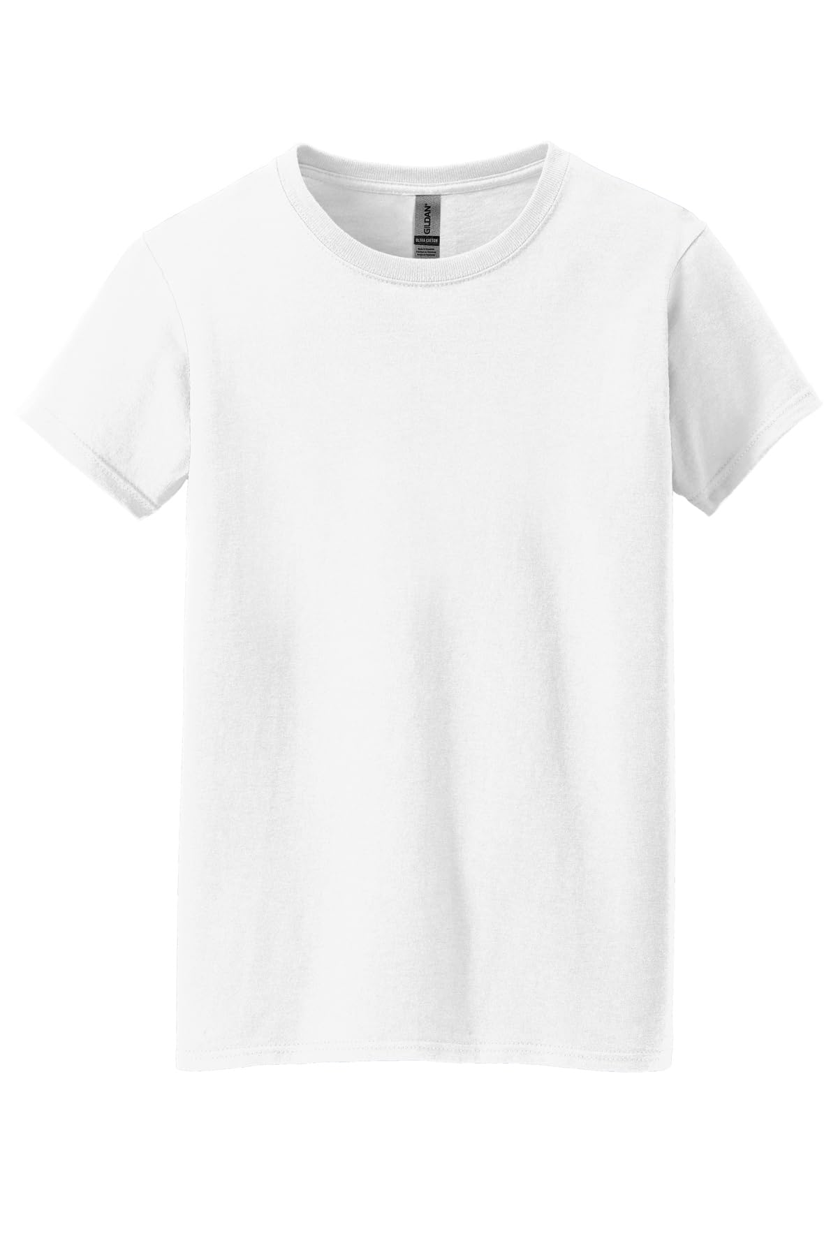 Gildan Women's Heavy Cotton T-Shirt, Style G5000L, 2-Pack, White, X-Large