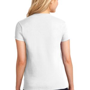 Gildan Women's Heavy Cotton T-Shirt, Style G5000L, 2-Pack, White, X-Large