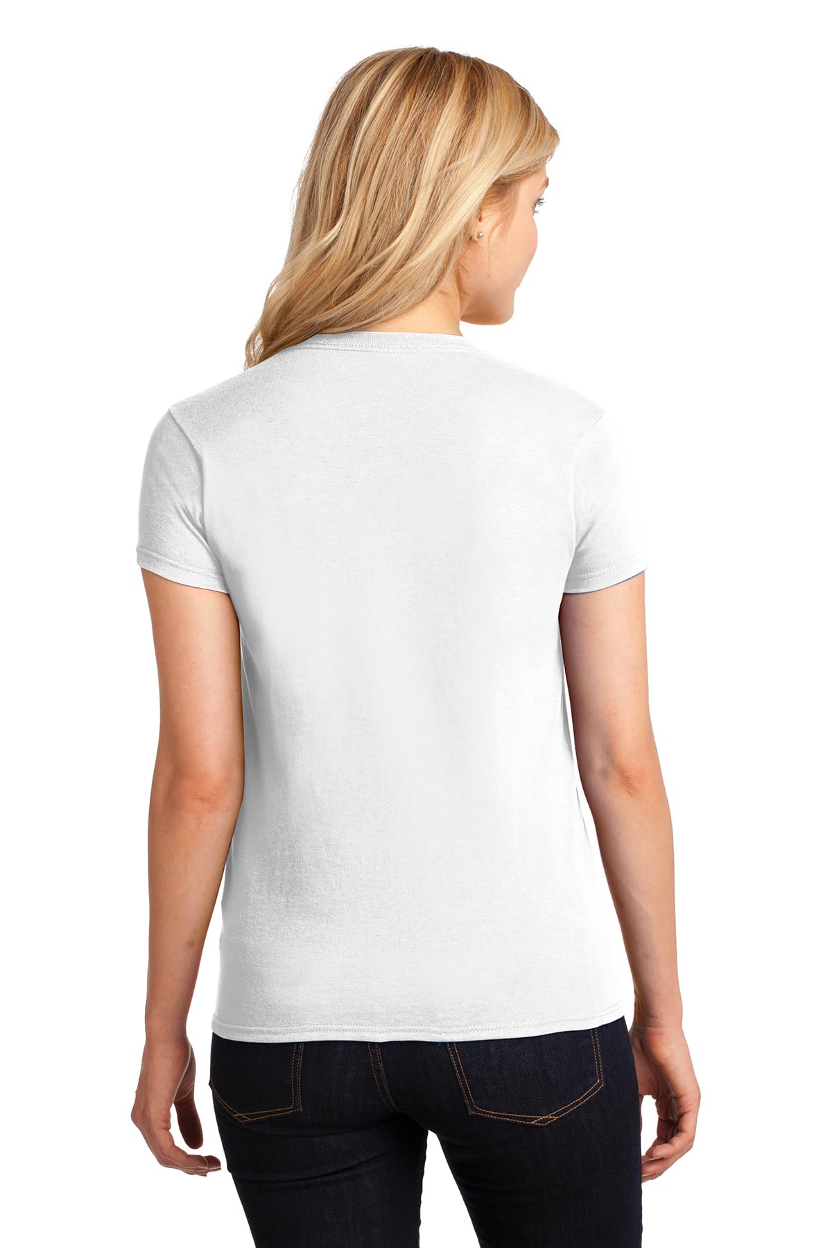 Gildan Women's Heavy Cotton T-Shirt, Style G5000L, 2-Pack, White, X-Large