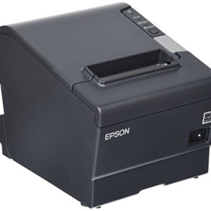 Epson C31CA85834 TM-T88V Direct Thermal Receipt Printer PAR Plus USB EDG PWR Energy Star, Monochrome, 5.8in Height x 5.7in Width x 7.7in Depth(PARALLEL/USB MODEL) (Renewed)