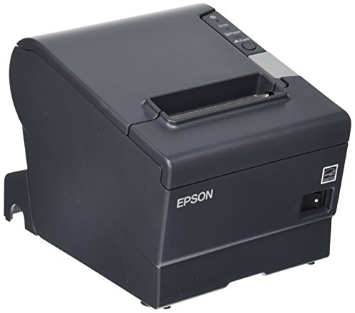 Epson C31CA85834 TM-T88V Direct Thermal Receipt Printer PAR Plus USB EDG PWR Energy Star, Monochrome, 5.8in Height x 5.7in Width x 7.7in Depth(PARALLEL/USB MODEL) (Renewed)