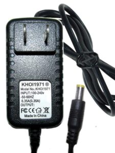 khoi1971 8-feet wall ac power adapter for grey white-trim raena graco duetsoothe baby swing & rocker