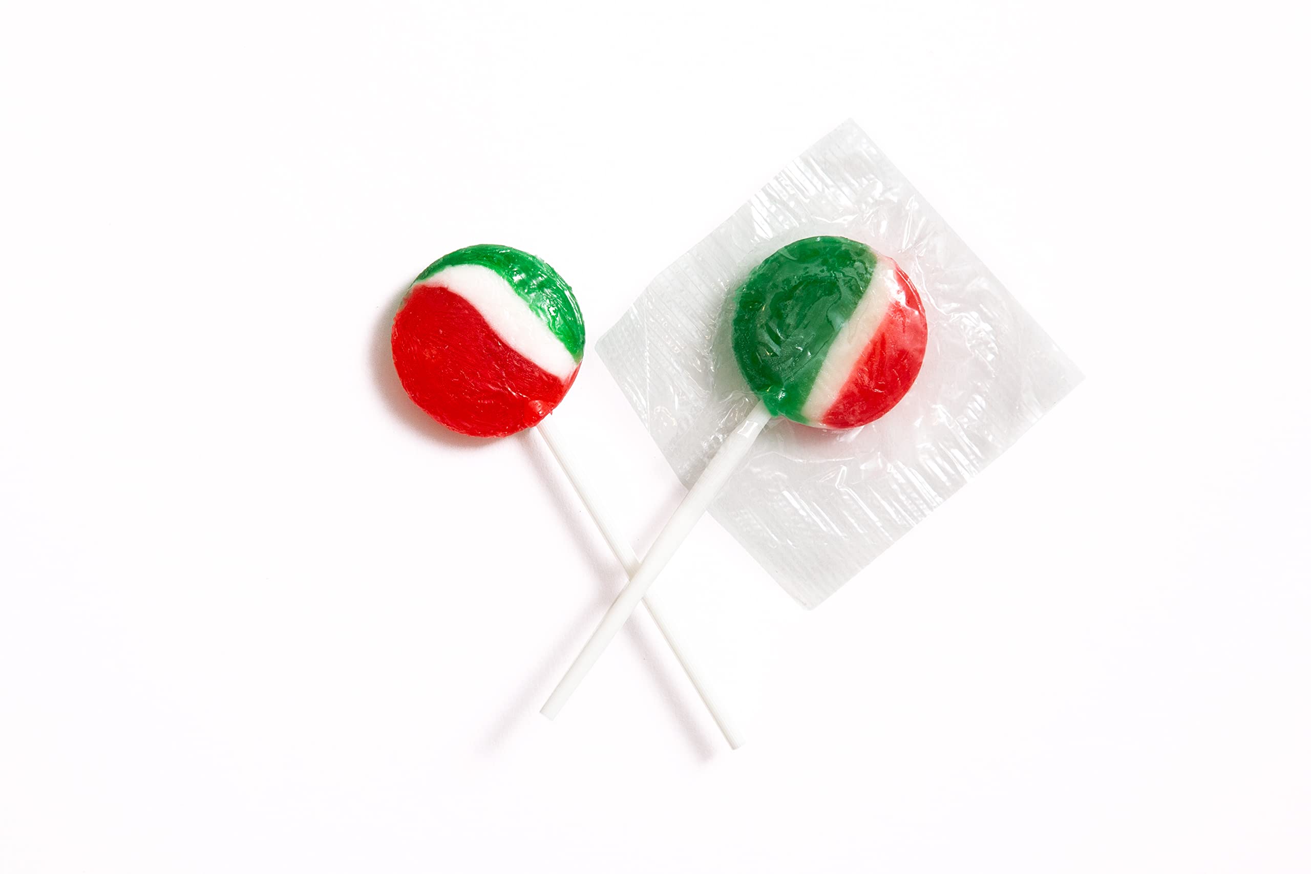 Bulk Flat Lollipops Individually Wrapped Candy - 10 lb. Assorted Candy Flavors of Mixed Fruit Suckers - Party Favors for Kids - Bulk Candy, Fine Swirl Lollipop Candy for Adults & Kids in Businesses & Schools Safety Suckers - Perfect for Parties Holidays a