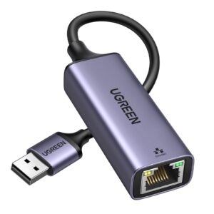 ugreen usb 3.0 to ethernet adapter gigabit network adapter compatible with nintendo switch, windows, macos, linux, and more