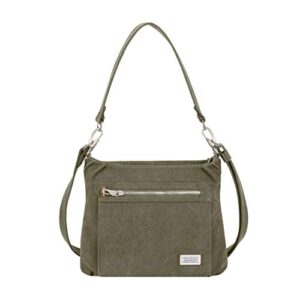 travelon anti-theft heritage hobo bag, sage