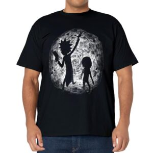 Rick & Morty Portal Hand Drawing - T Shirt