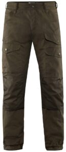 fjällräven vidda pro ventilated trousers dark olive 44 (us mens 29) l