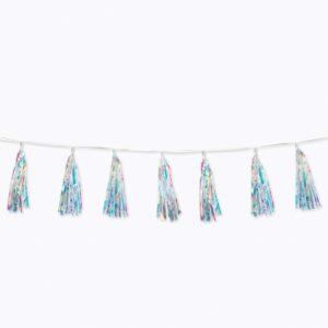 beistle iridescent tassel garland