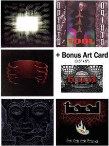 tool: complete studio album cd collection with bonus art card