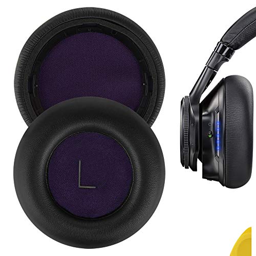 Geekria QuickFit Replacement Ear Pads for Plantronics BackBeat PRO Headphones Ear Cushions, Headset Earpads, Ear Cups Cover Repair Parts (Black)