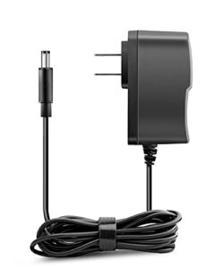 9v power adapter fits for casio keyboard ad-5 ad-5mu ad-5mr wk-110 wk-200 lk-100 lk-220 ctk-496 ctk-573 ctk-700 ctk-710 ctk-720 ctk-2100 supply charger cord (8.2ft)