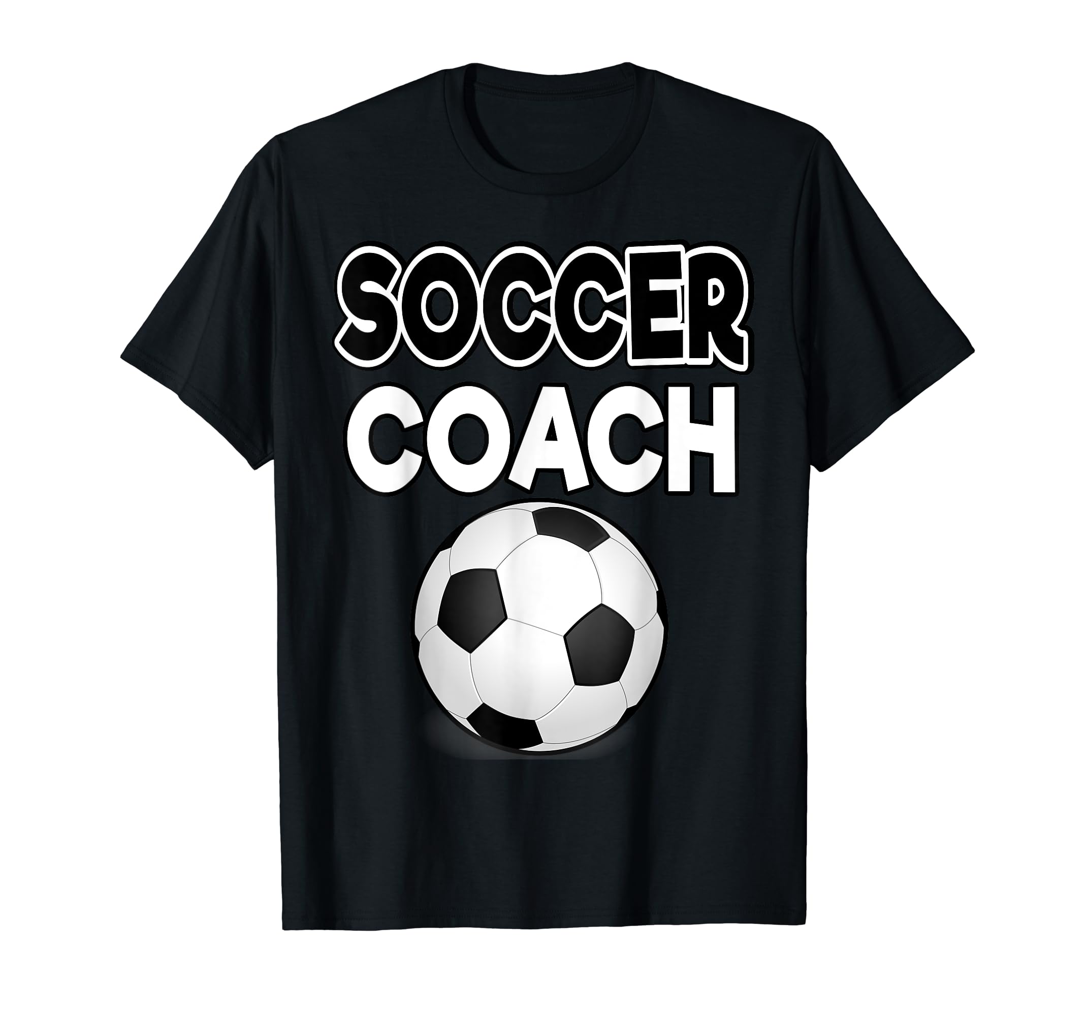 FOOTBALL T-SHIRT SOCCER COACH TRAINER TEES FOR MEN WOMEN