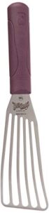 mercer culinary hell's handle, fish turner/spatula, left handed, 3 inch x 6 inch