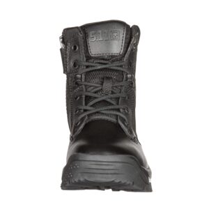 5.11 Tactical Men's ATAC 2.0 6" Side Zip Military Boot, Black, 8 Regular, Style 12394