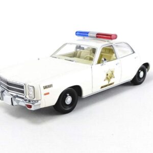 Greenlight 19055 1: 18 Artisan Collection - 1977 Plymouth Fury - Hazzard County Sheriff, Multi