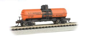 acf 36'-6" 10, 000 gallon single-dome tank car c. f. simonin's sons #20003 - n scale