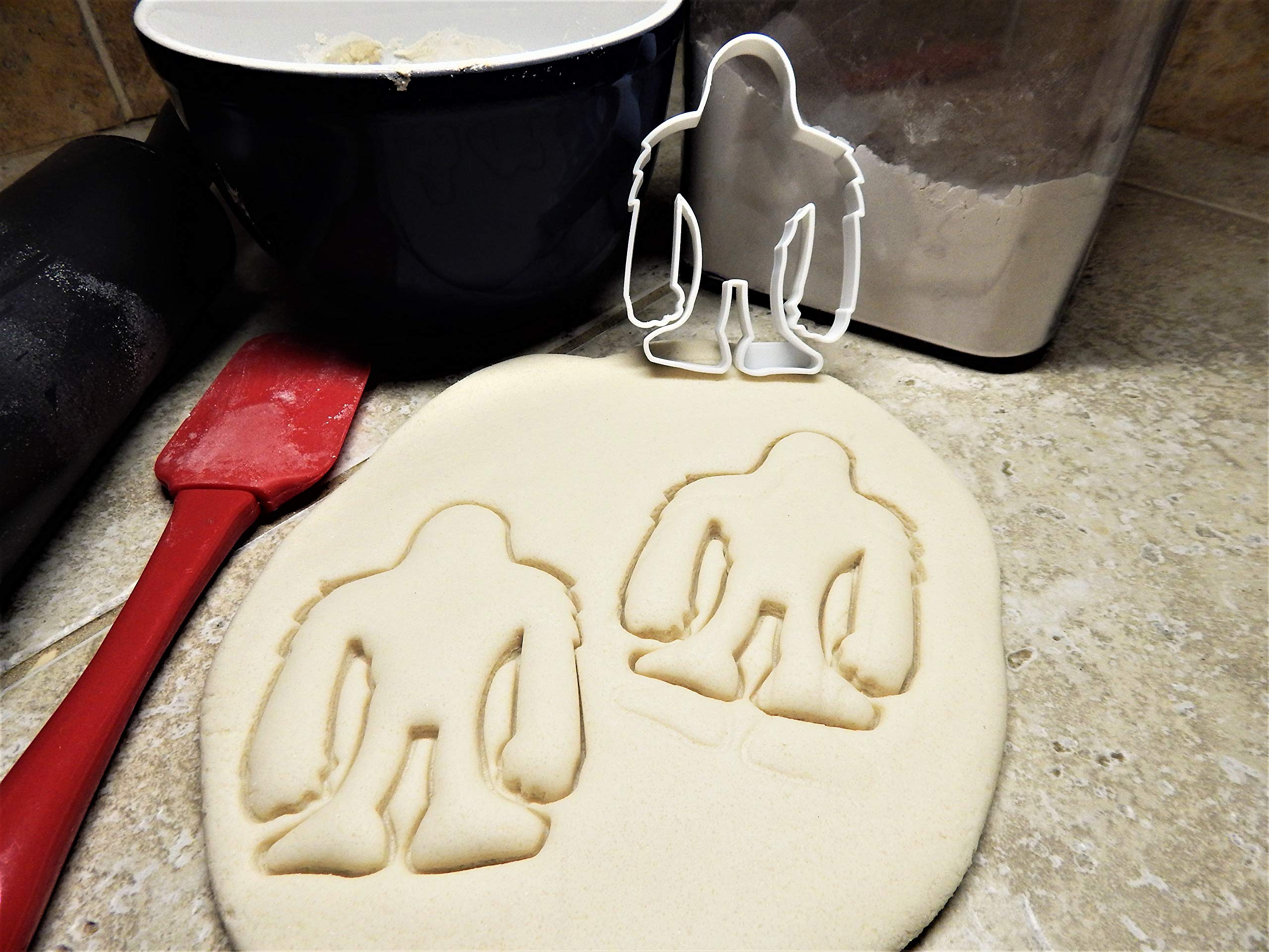 YETI SASQUATCH BIG FOOT BIGFOOT ABOMINABLE SNOWMAN MONSTER COOKIE CUTTER MADE IN USA PR2321