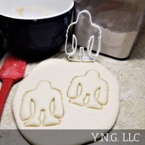 YETI SASQUATCH BIG FOOT BIGFOOT ABOMINABLE SNOWMAN MONSTER COOKIE CUTTER MADE IN USA PR2321