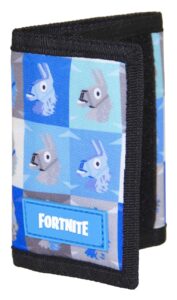 fortnite unisex adult graphic polyester wallet, blue, one size us