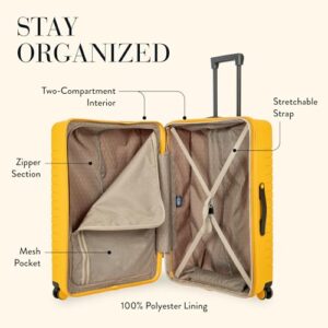 Bric's 28" Expandable Spinner Suitcase - Travel Luggage with TSA-Approved Lock and Hard Shell Exterior - B|Y Ulisse - Mango