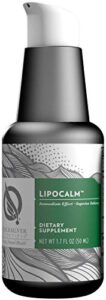 quicksilver scientific lipocalm - liposomal gaba with herbs for relaxation support - chamomile, passionflower herb & skullcap supplement for peace of mind & sleep calm support (1.7oz / 50ml)