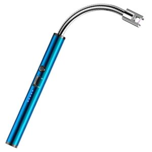 candle lighter long usb rechargeable lighter,electric arc lighter flexible flameless for candles,camping,grill,stove,bbq