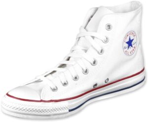 converse optical white m7650 - hi top size 8 m us women / 6 m us men