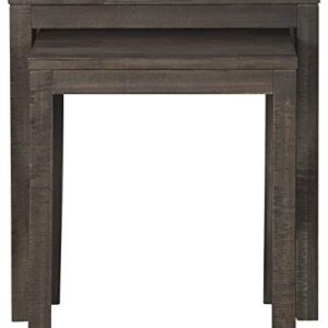 Signature Design by Ashley Emerdale Rustic Nesting Accent Table Set, Brown