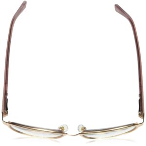 Foster Grant Women's Tierney Multifocus Cat-Eye Reading Glasses, Rose Gold/Transparent, 53 mm + 1.75