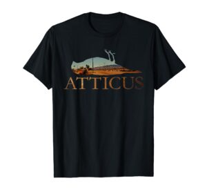 atticus horizon bird t shirt (photo print)