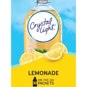 crystal light sugar-free lemonade on-the-go powdered drink mix 120 count