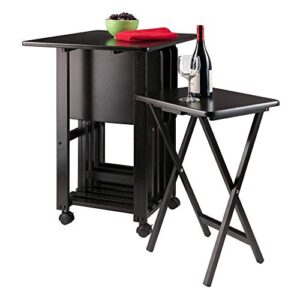 Winsome Wood Sophia Snack Table, 23.39x28.19x33.94, Coffee