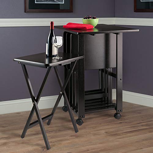 Winsome Wood Sophia Snack Table, 23.39x28.19x33.94, Coffee